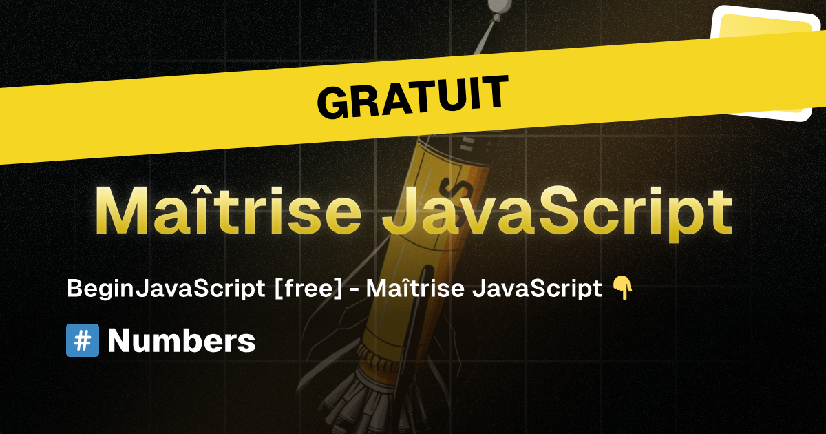 BeginJavaScript [free] • #️⃣ Numbers